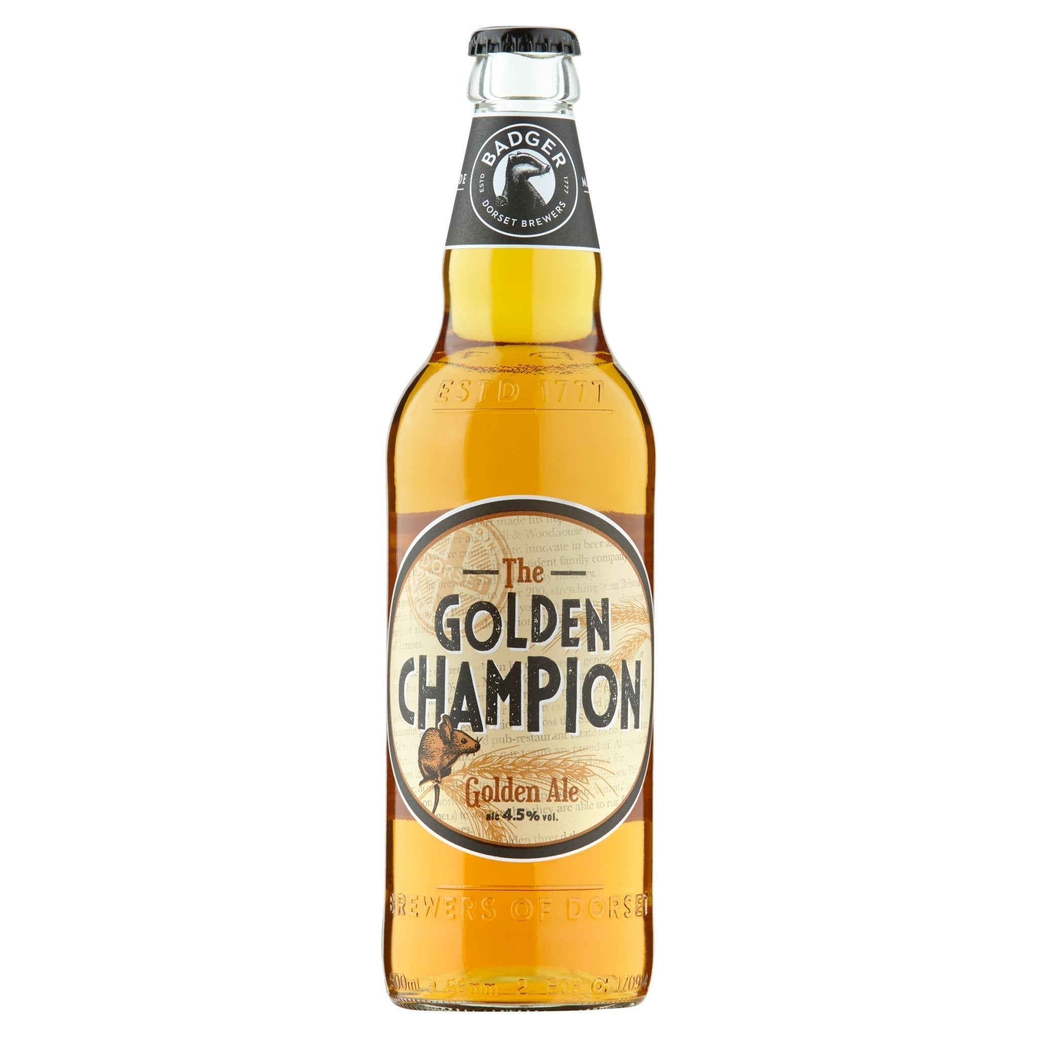 Badger Golden Champion Ale 500ml – Fletcher Drinks