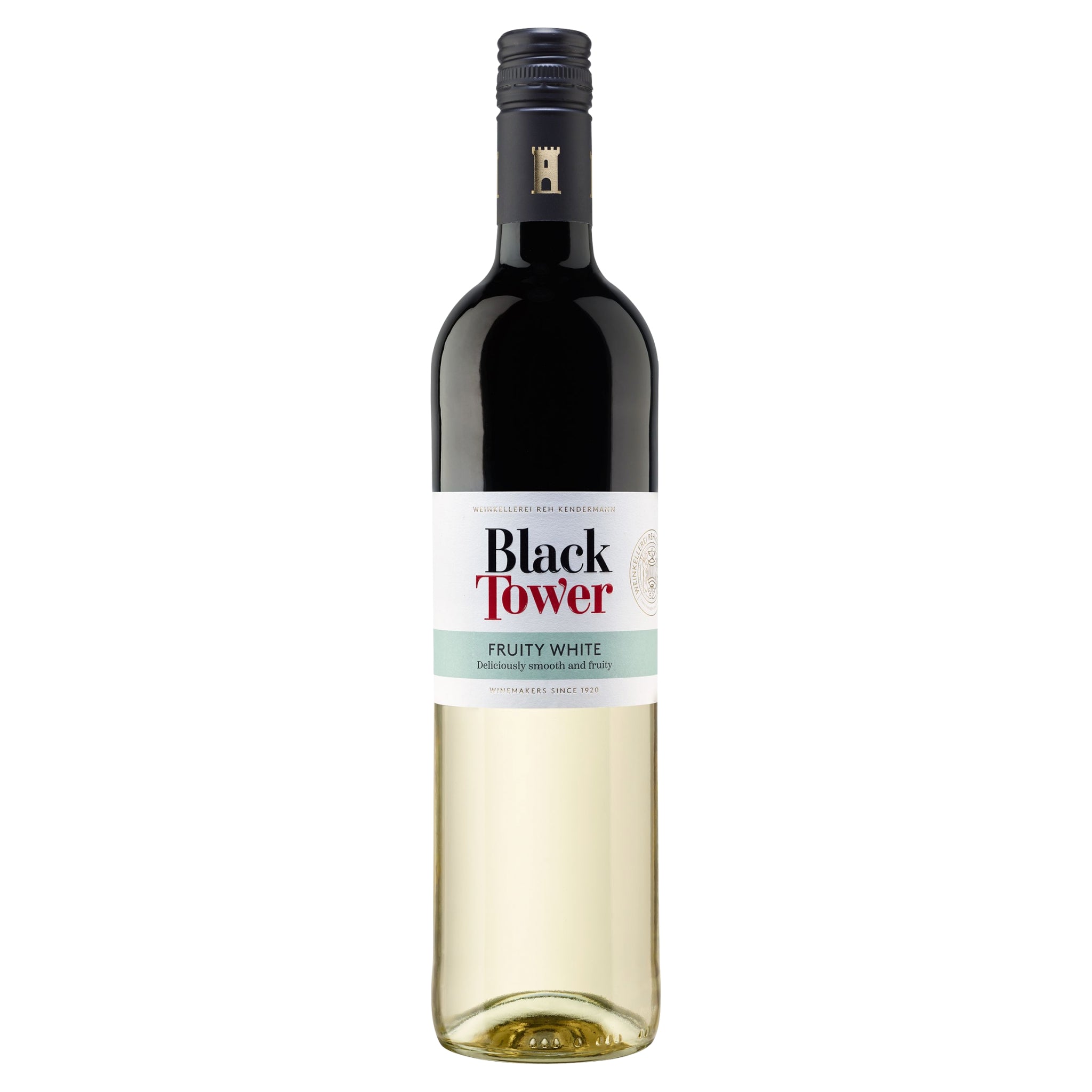 Black Tower Fruity White 75cl – Fletcher Drinks
