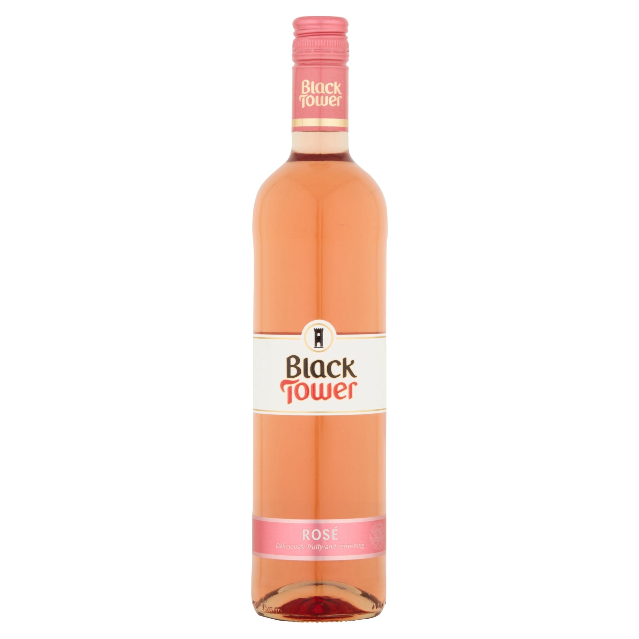 Black Tower Rose 75cl – Fletcher Drinks