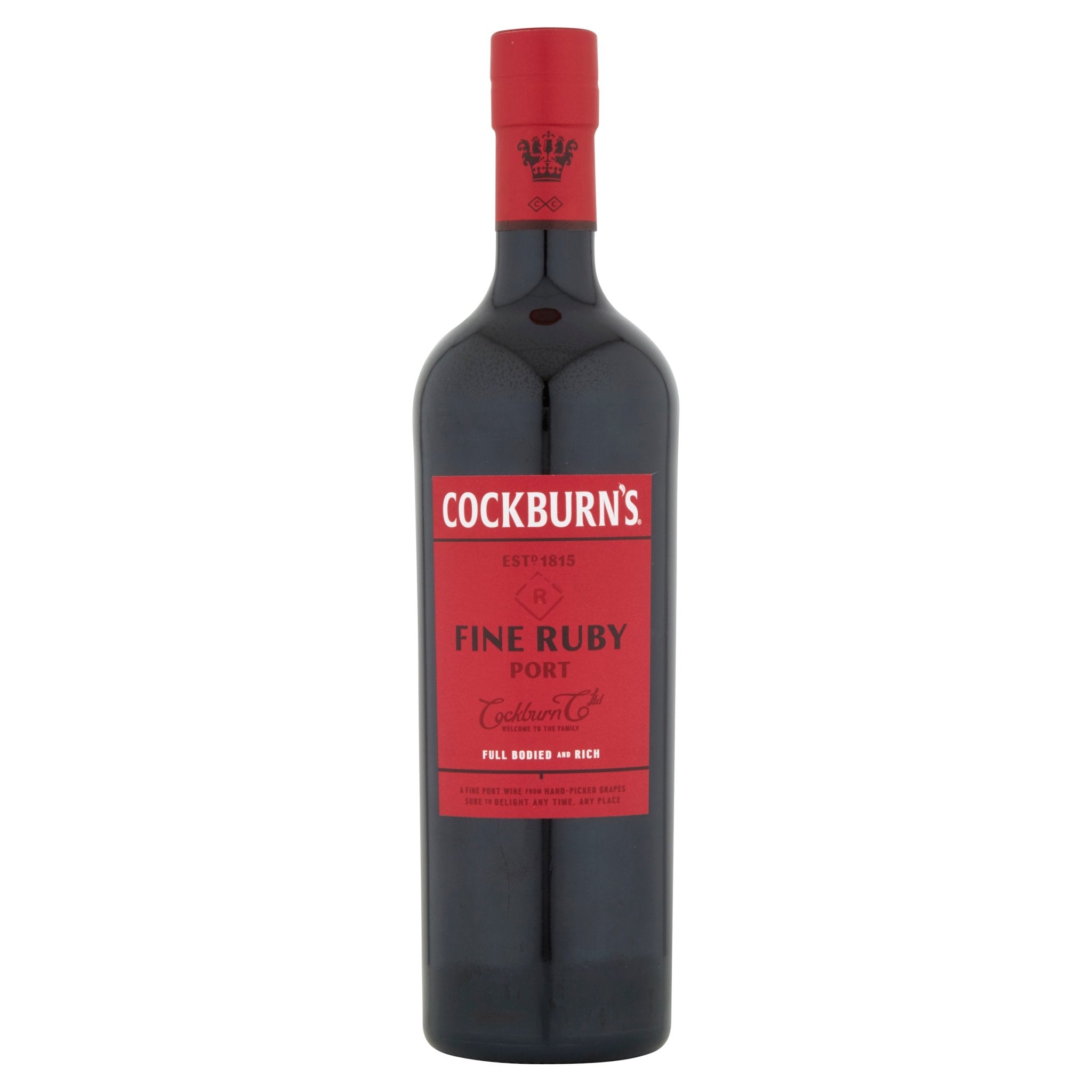 Cockburn's Fine Ruby Port 75cl – Fletcher Drinks