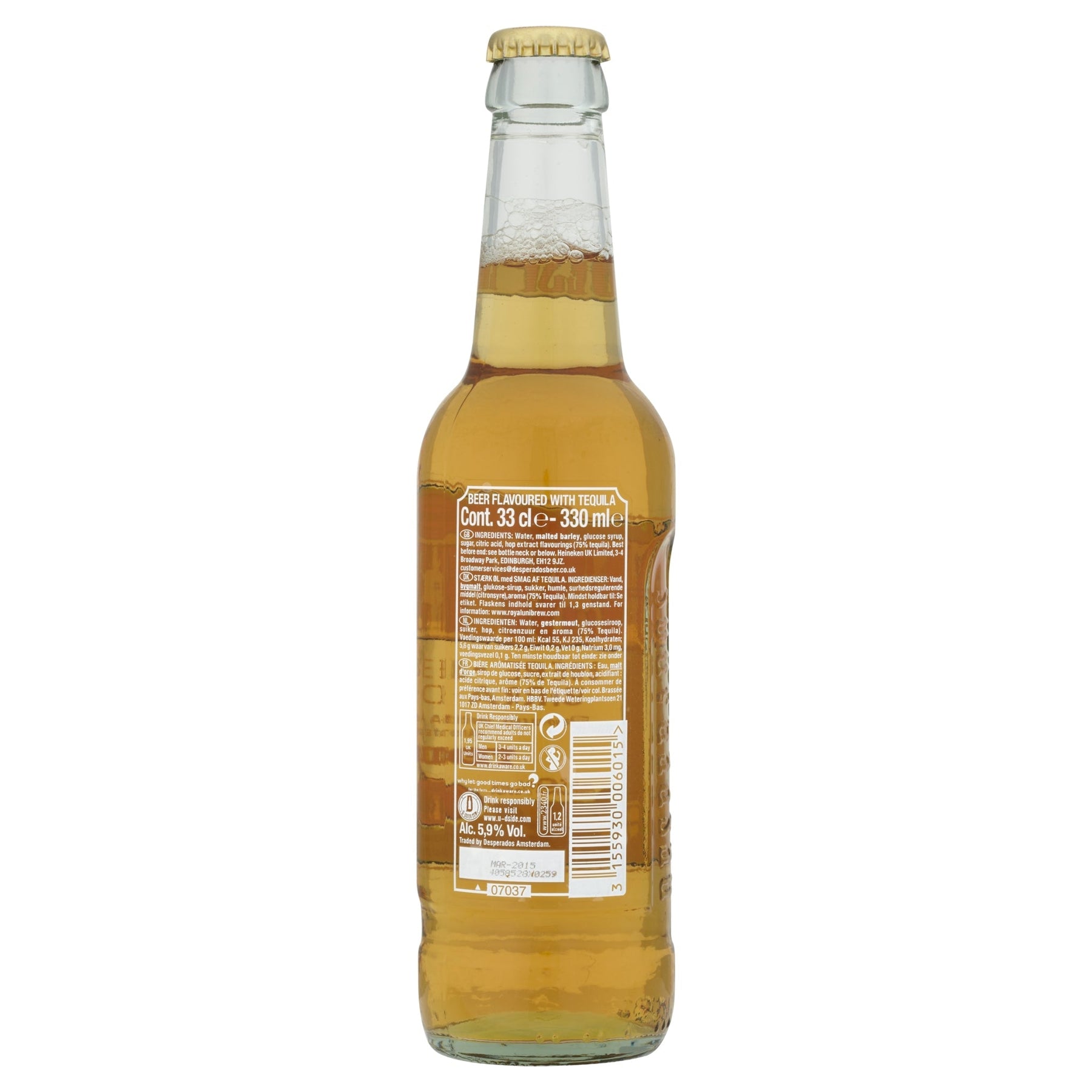 Desperados Tequila Lager Beer 330ml Bottle – Fletcher Drinks