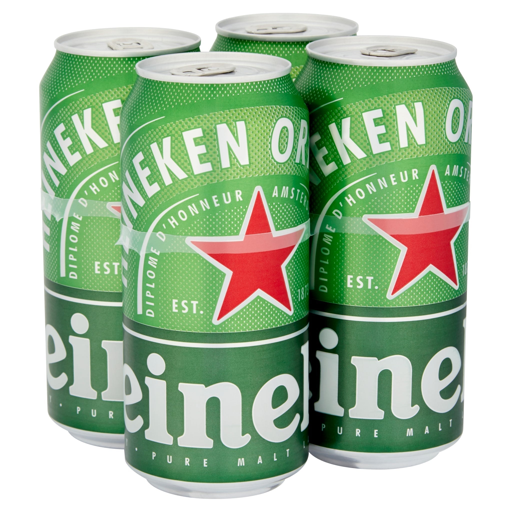 Heineken Premium Lager Beer 4 x 440ml – Fletcher Drinks