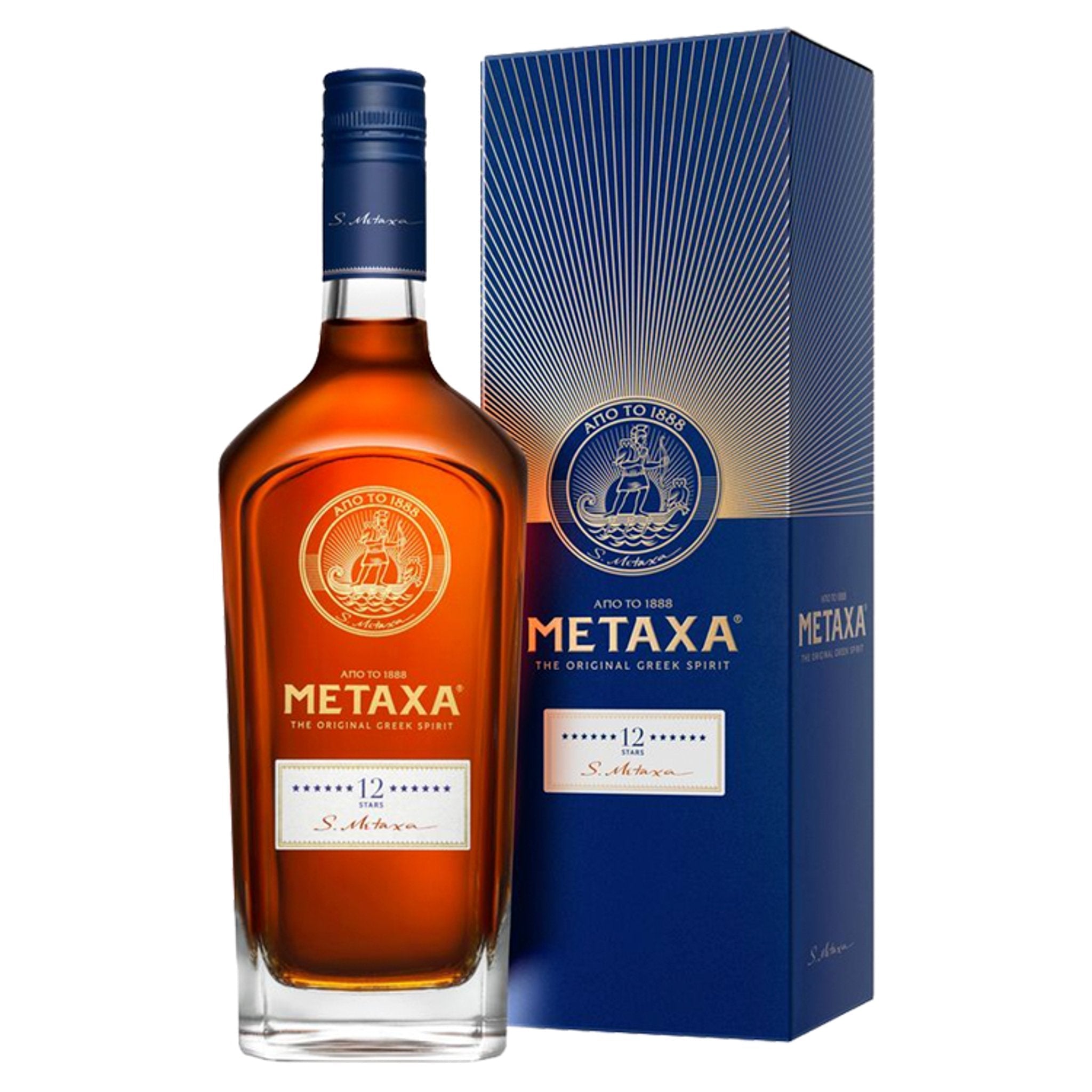 Metaxa The Original Greek Spirit 12 Stars 70cl – Fletcher Drinks