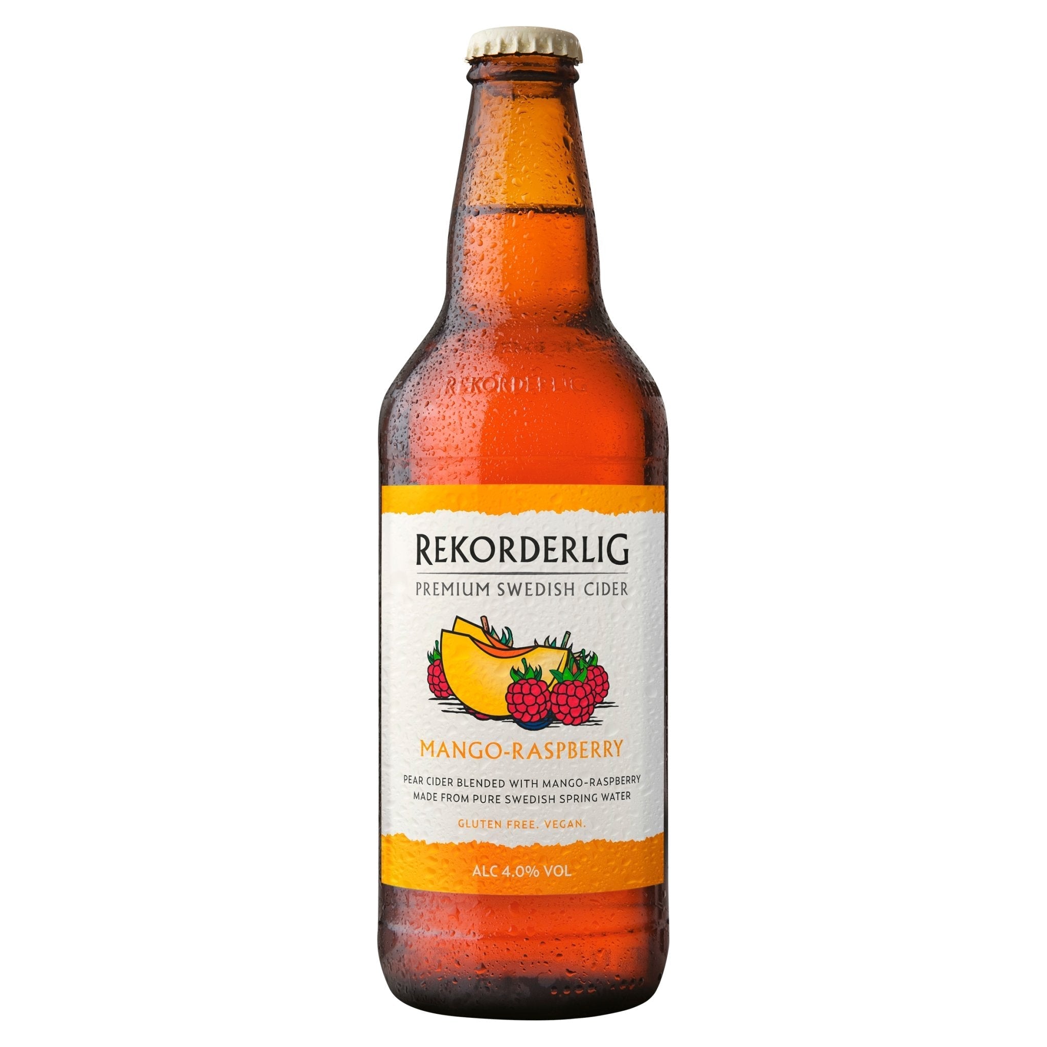 Rekorderlig Premium Swedish Mango-Raspberry Cider 500ml – Fletcher Drinks