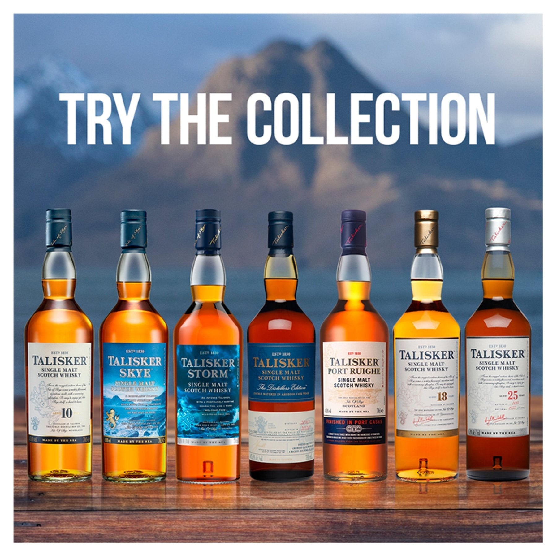 Talisker 10 Year Old Single Malt Scotch Whisky 70cl – Fletcher Drinks